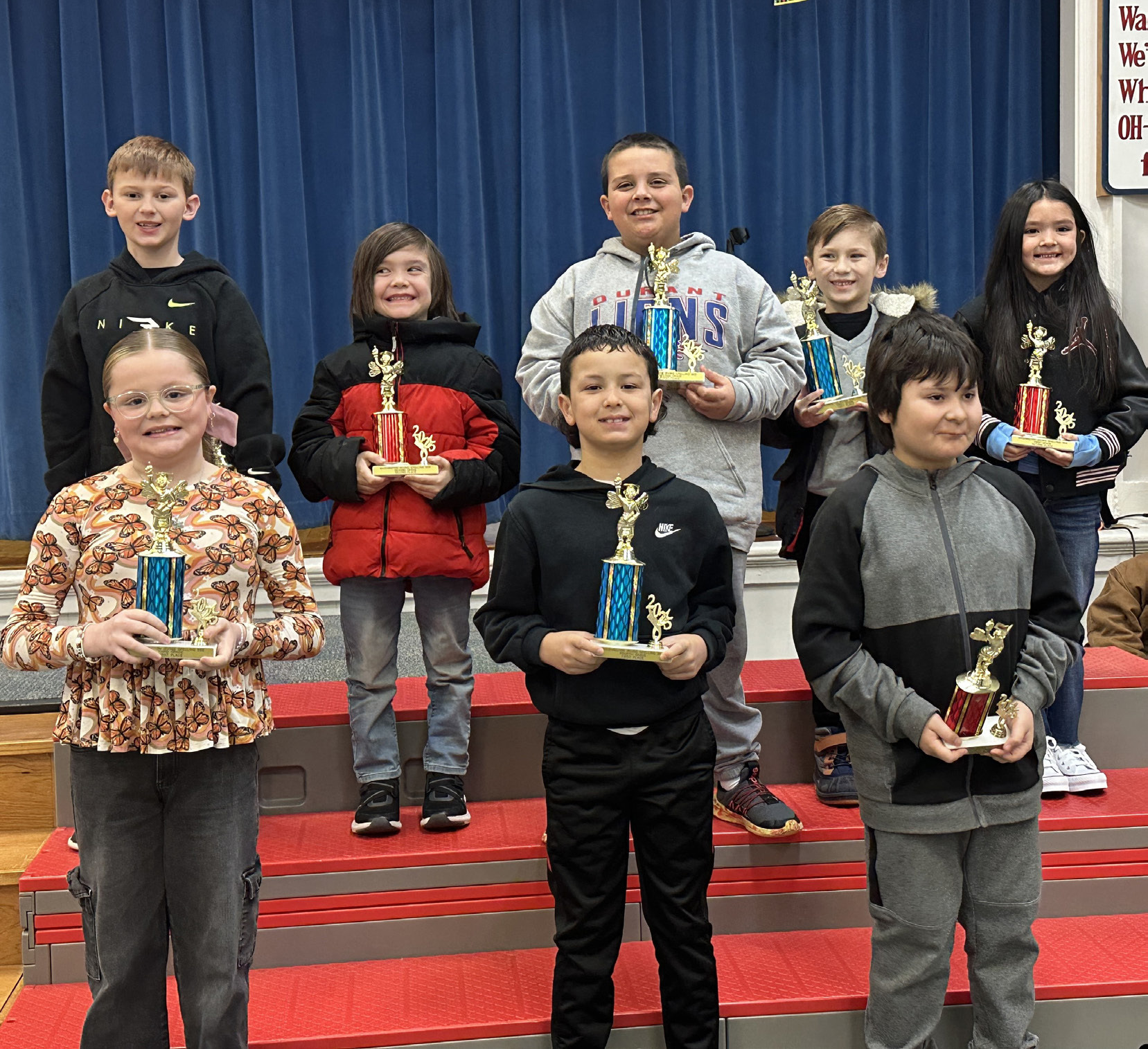 Washington Irving Spelling Bee winners | Durant Democrat