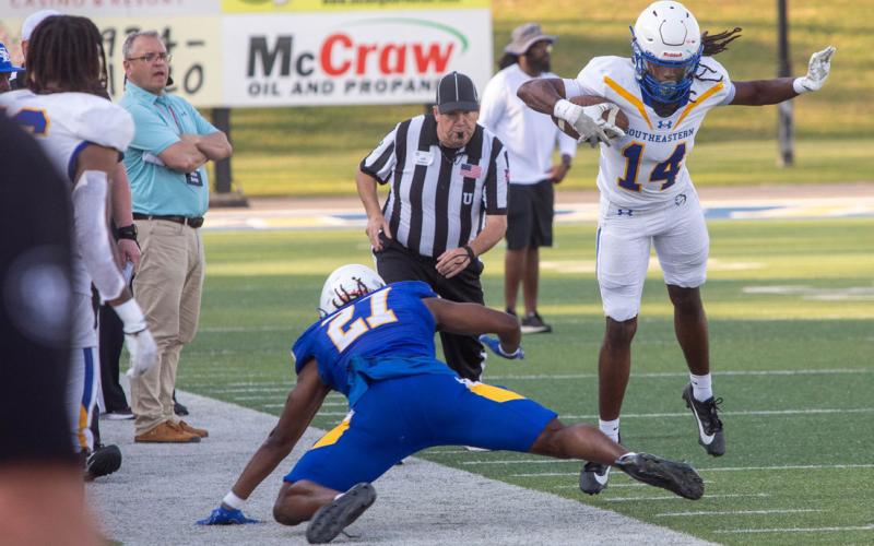 Atterberry pleased following SE spring football | Durant Democrat