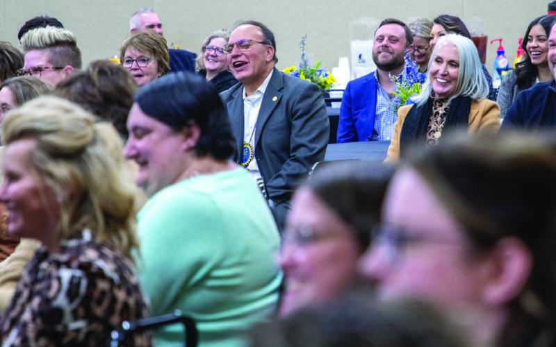 Chancellor Burrage honored at Southeastern reception | Durant Democrat